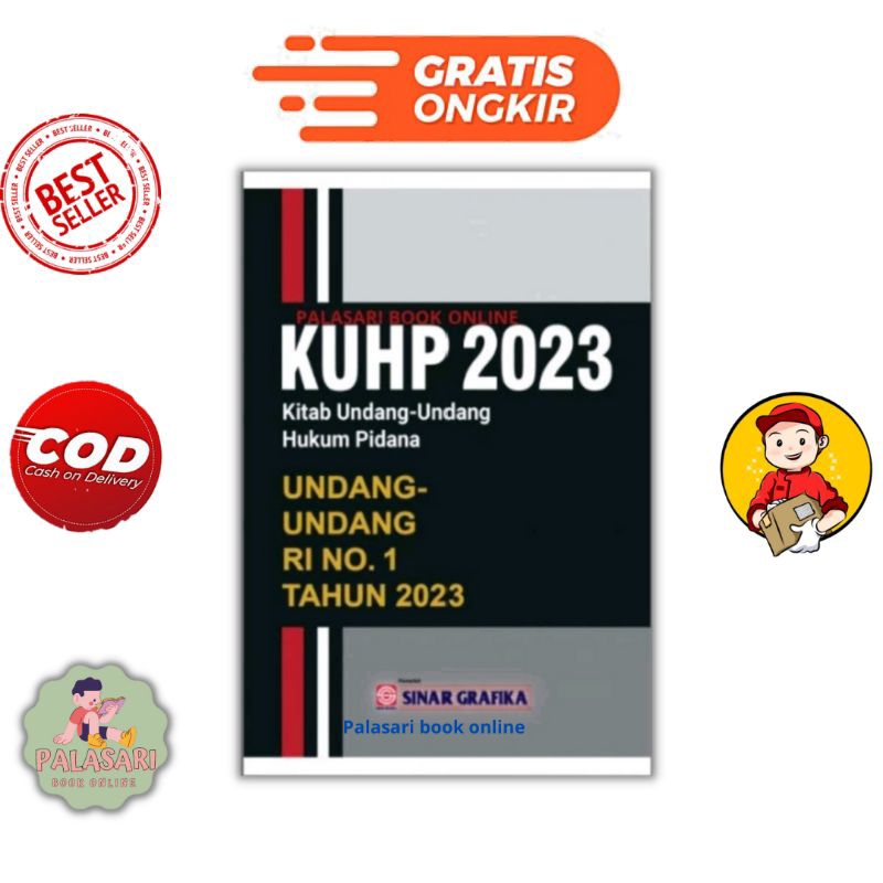 Jual BUKU KUHP 2023 (KITAB UNDANG-UNDANG HUKUM PIDANA) : UNDANG-UNDANG RI NO 1 TAHUN 2023 ...