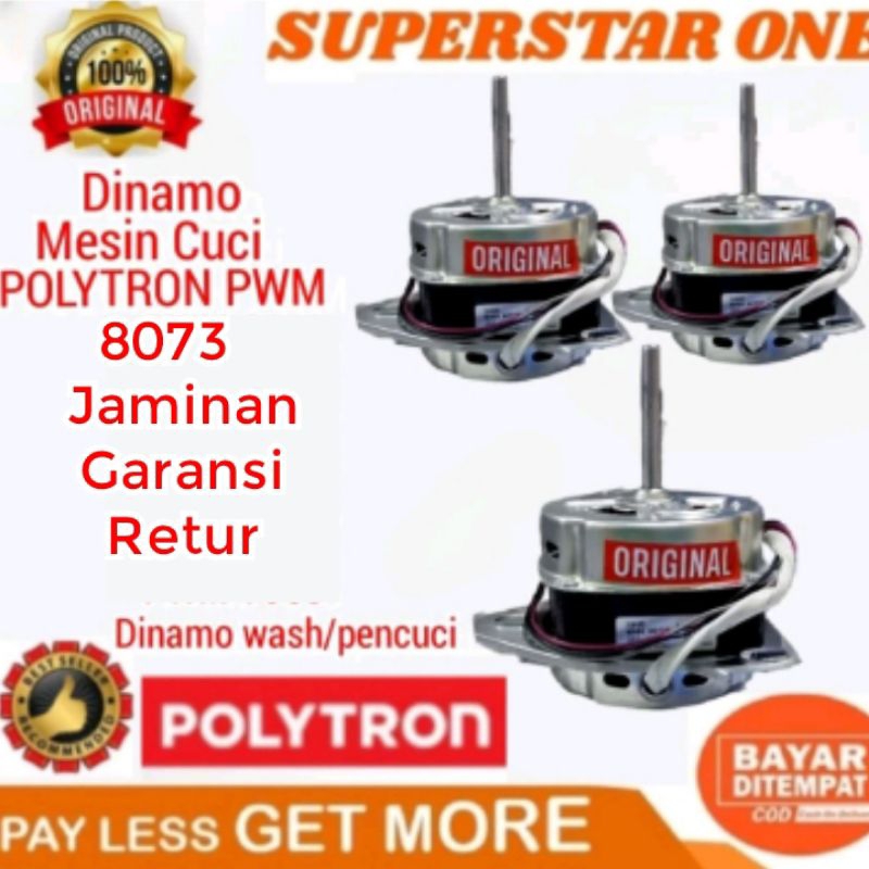 Jual DINAMO WASH/PENCUCI MESIN CUCI POLYTRON PWM-8073 | Shopee Indonesia