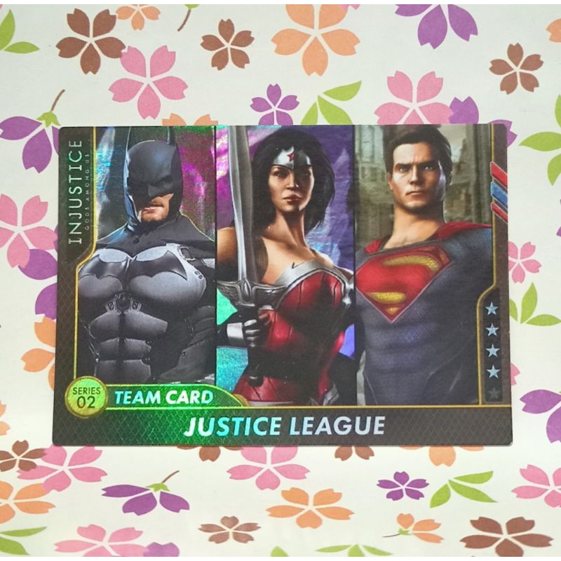 Jual injustice platinum card team card FOIL JUSTICE LEAGUE no.106 ...