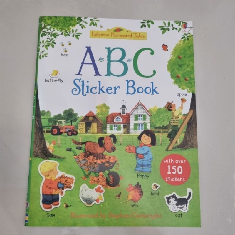 Jual USBORNE STICKER BOOK ABC | BUKU KEGIATAN ANAK | Shopee Indonesia
