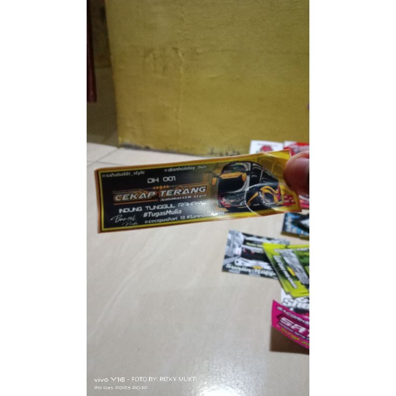 Jual stiker cekap terang ori | Shopee Indonesia