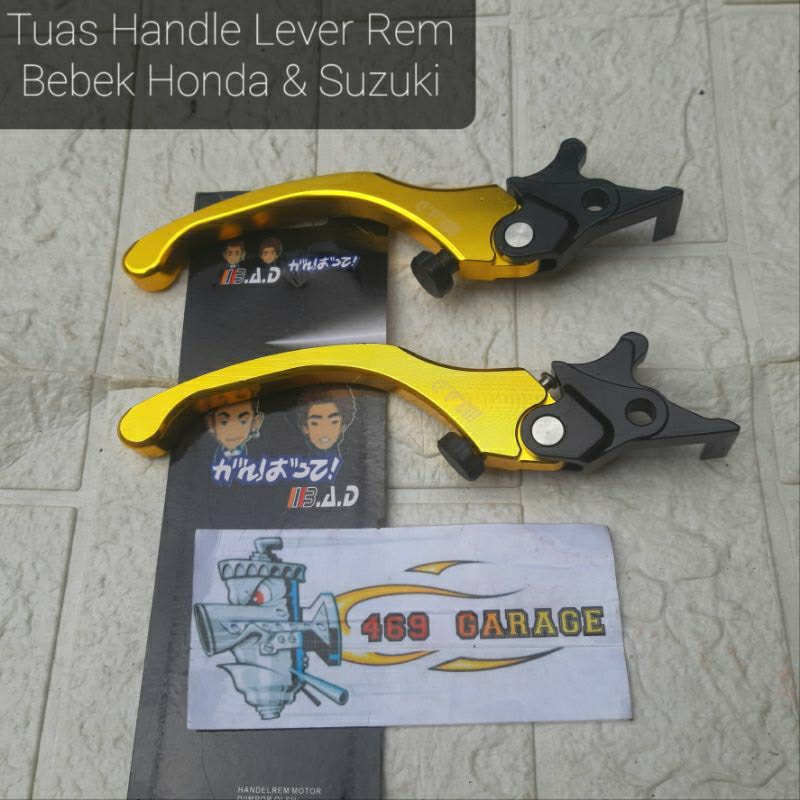 Jual Tuas Handel Rem Stelan Model KTC Almunium CNC Bebek Honda&Suzuki ...