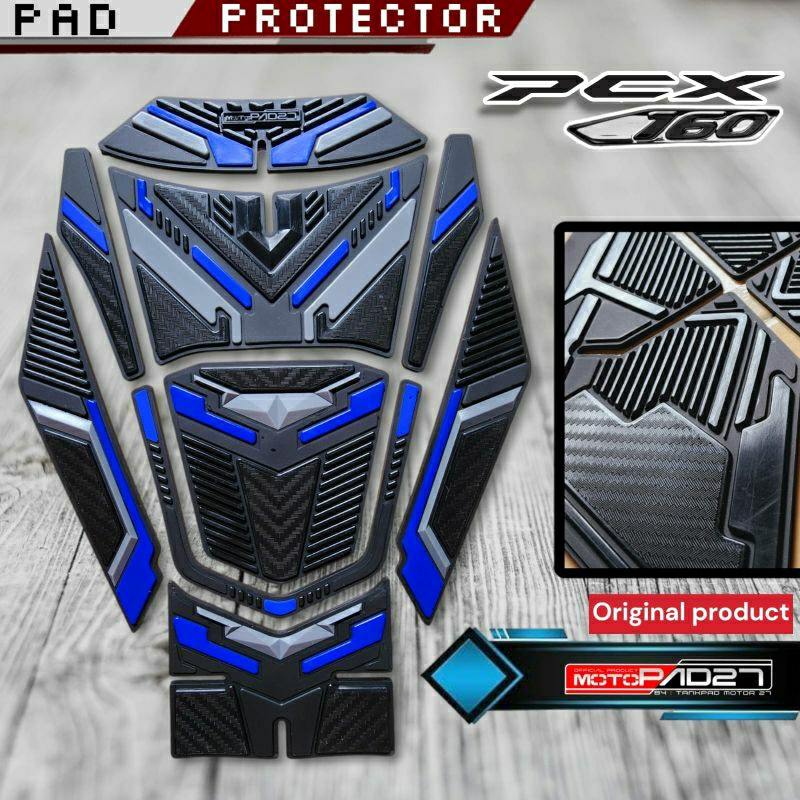 Jual Tank Pad tankpad PCX 160 Full Body protector Pcx karet premium ...