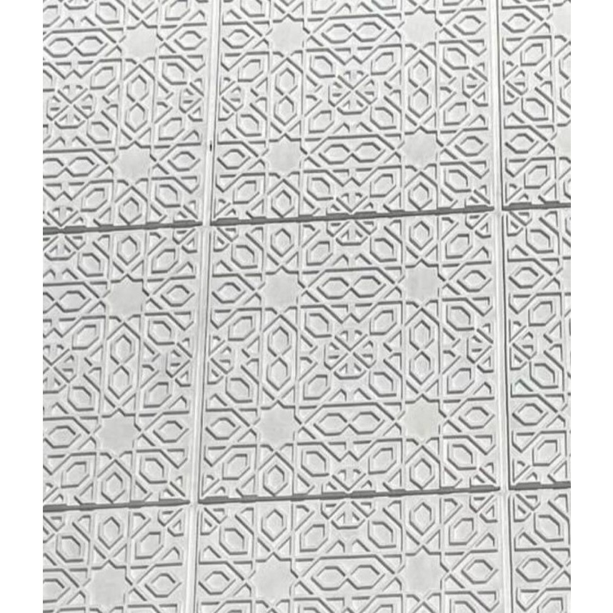 Jual Cetakan ornamen masif tempel dinding dan krawangan beton maupun ...