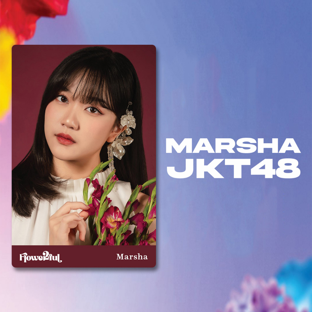 Jual PC Photocard JKT48 Flowerful Unofficial Fanmade Zee - Shani - Christy - Adel - Michie ...