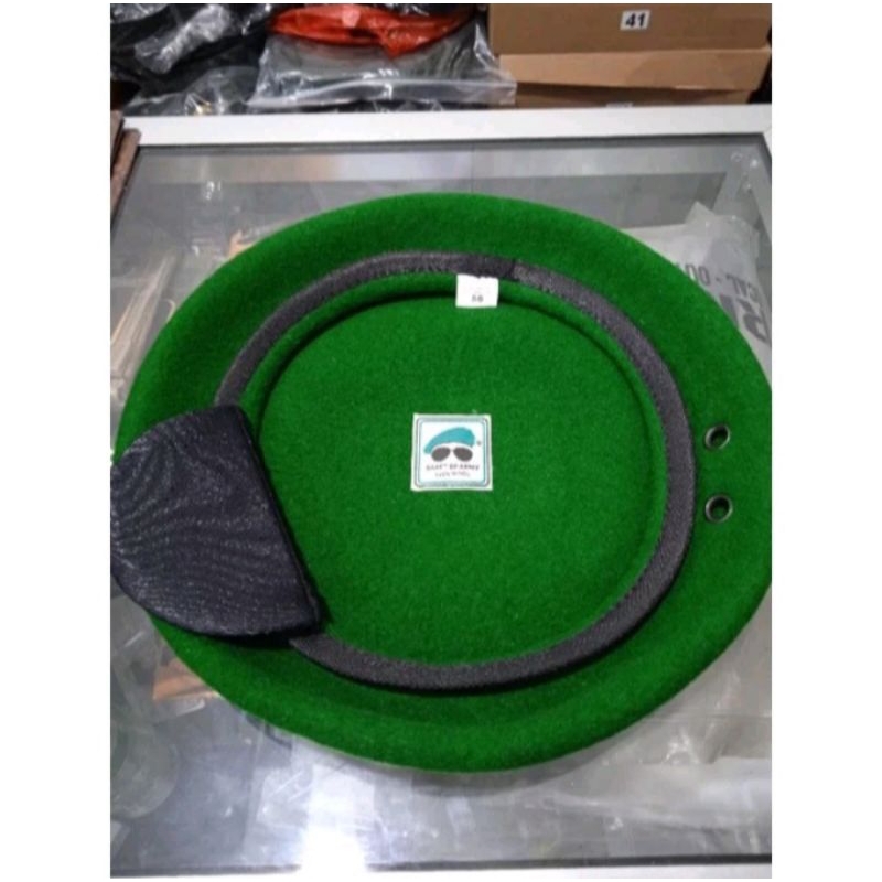 Jual Baret Kacamata Hijau TNI AD Kartika Eka Paksi Original | Shopee ...