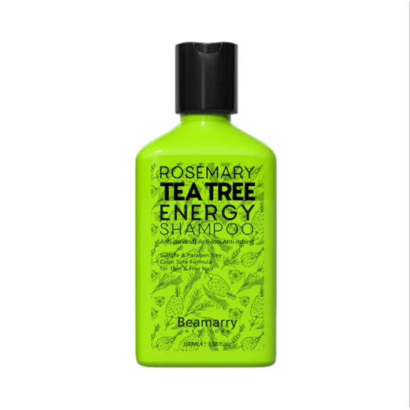 Jual BEAMARRY NewYork Rosemary TeaTree Energy Shampoo 100ml | Shopee ...
