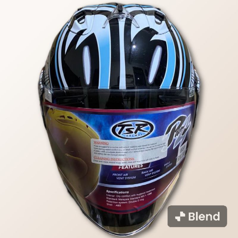 Jual HELM TSR RAM 4 NAKANO SHINYA | Shopee Indonesia