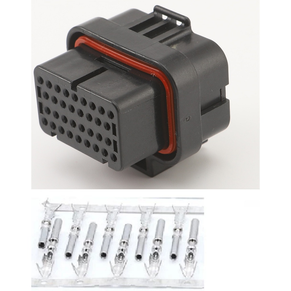 Jual New High Quality 34 PIN 34P 34Pin 4-1437290-0 Female ecu connector ...