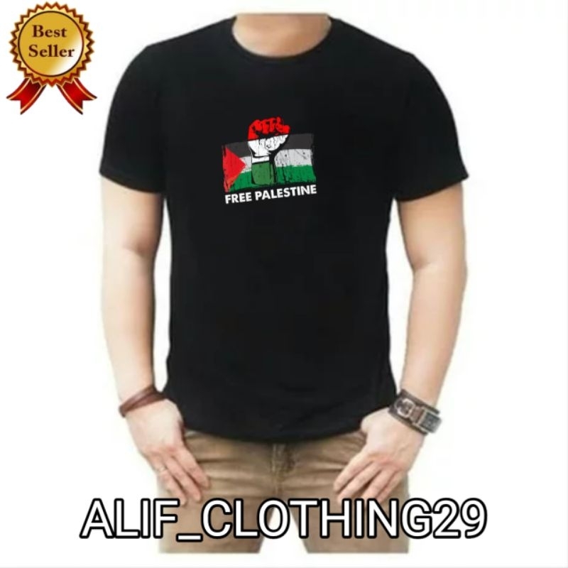 Jual KAOS KEREN PALESTINA | BAJU KECE BANGET BISA CUSTOM | Shopee Indonesia