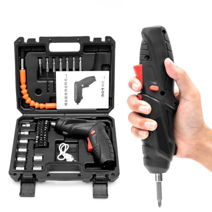 Jual Mesin Cordless Screwdriver 3.6V Shcordless Multifunction Electric ...