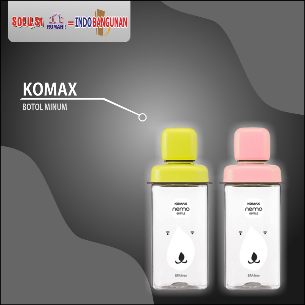 Jual KOMAX - WATER BOTTLE/ BOTOL MINUM/ BOTOL | Shopee Indonesia