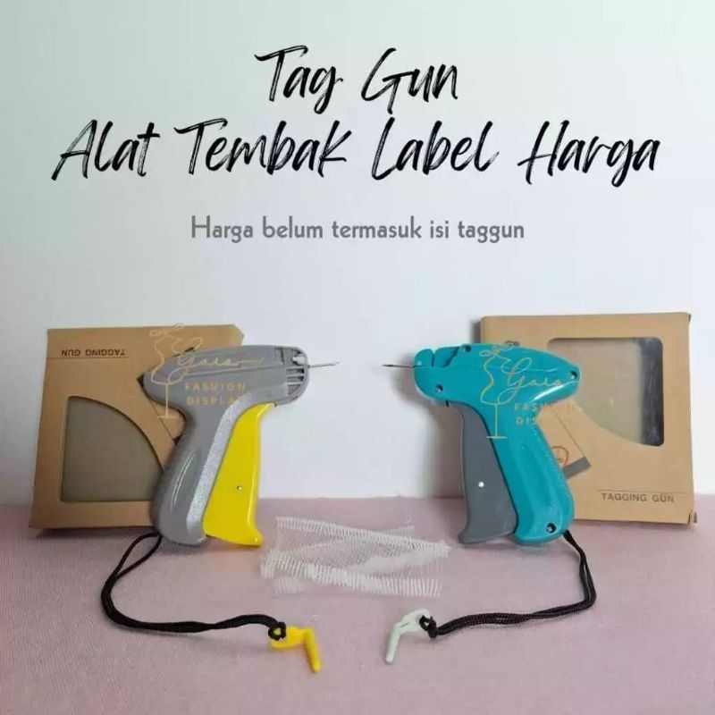 Jual Tembakan TAG GUN Alat Pemasang Tag Pin Label Harga TAG GUN Alat ...