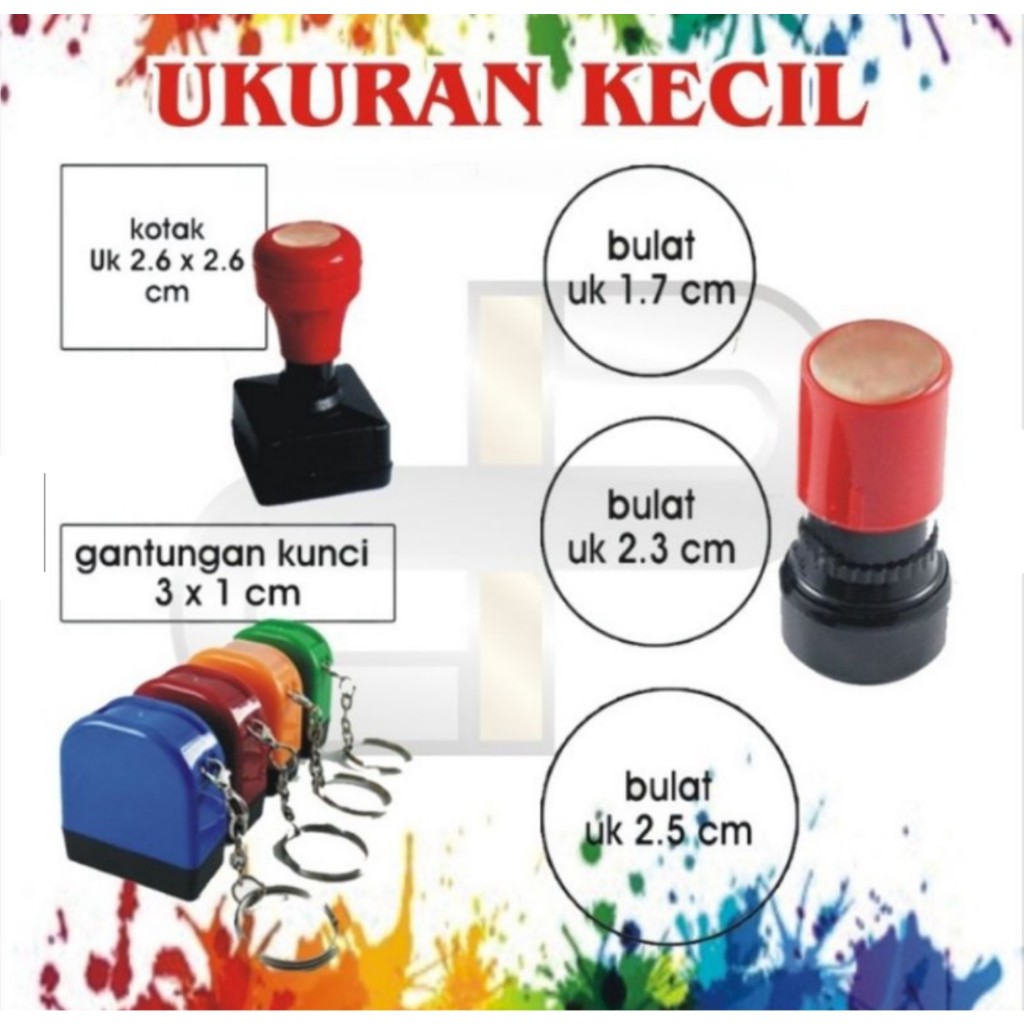 Jual STEMPEL, STEMPEL FLASH, STEMPEL CUSTOM, STEMPEL OTOMATIS, STEMPEL TTD | Shopee Indonesia