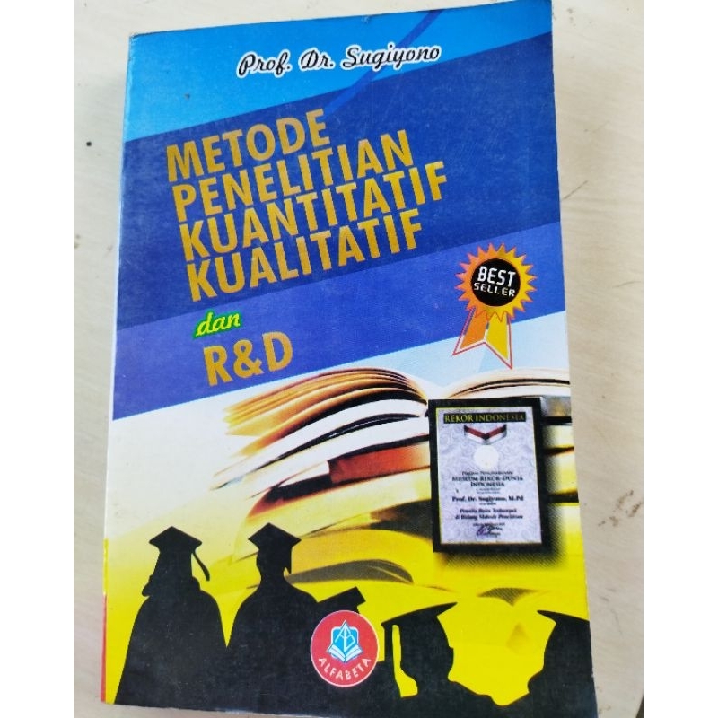 Jual Metode penelitian kuantitatif kualitatif dan R&D OLEH Prof ...
