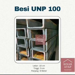 Jual Besi UNP 100 Terlengkap & Harga Terbaru Mei 2024 | Shopee Indonesia
