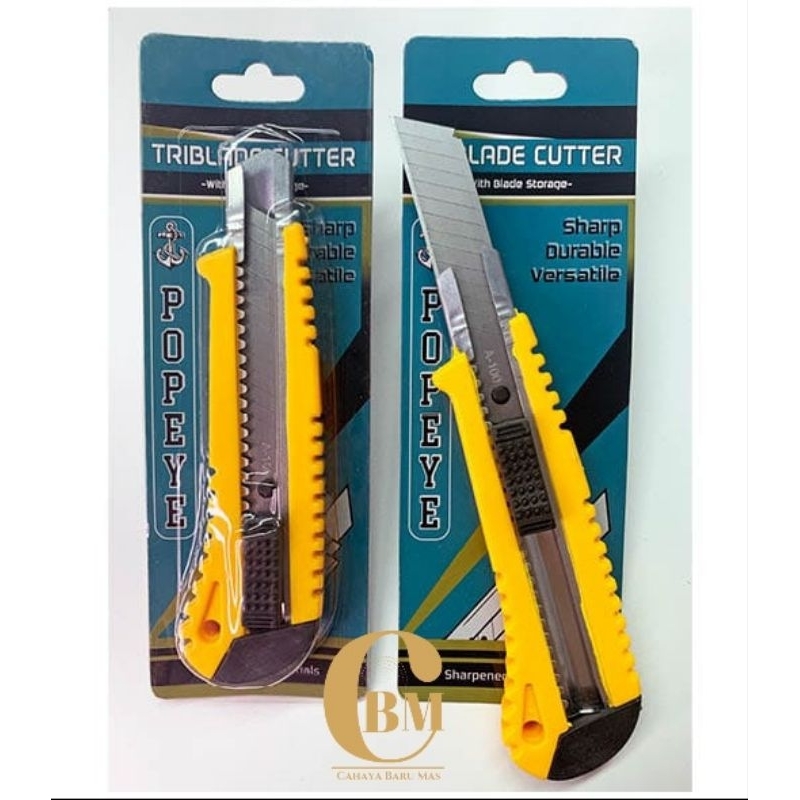 Jual Cutter Besar Super Tajam Karter 1set Cutter Sorong | Shopee Indonesia