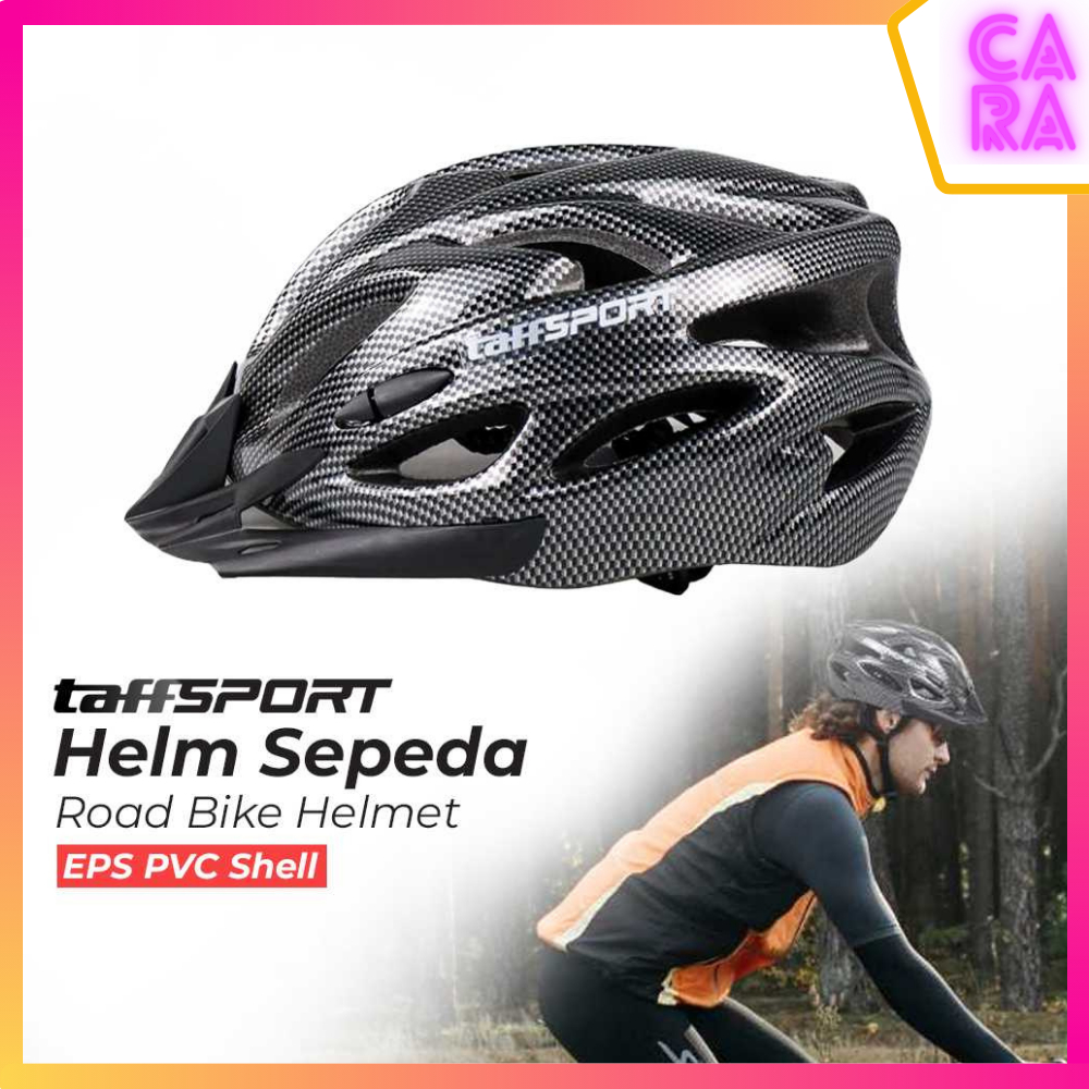 Jual Helm Sepeda Balap Road Bike MTB Helmet EPS PVC 18 Air Vent WX022 ...