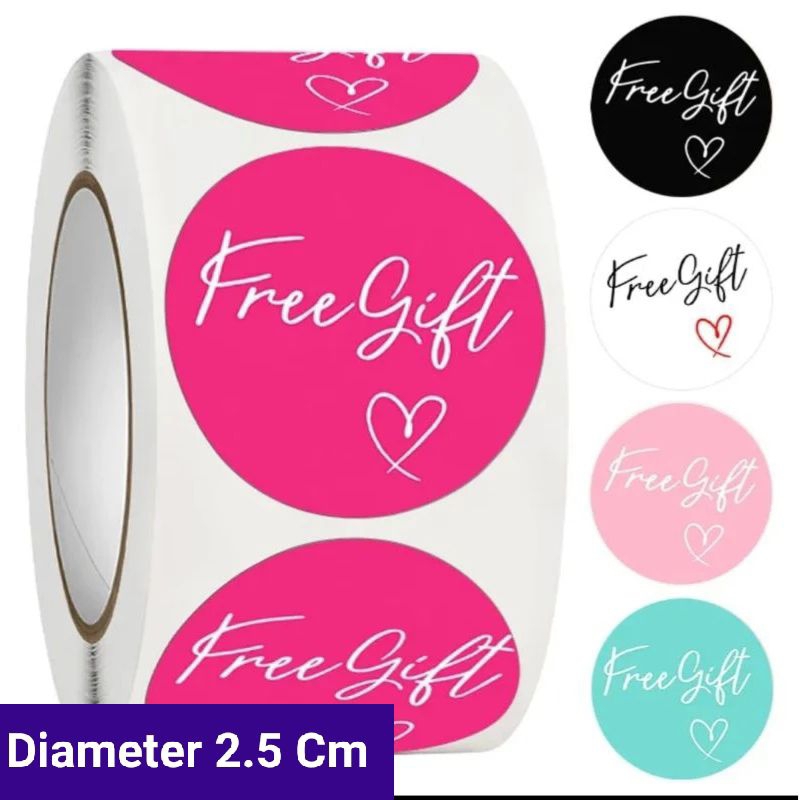 Jual 100 Pcs/500 Pcs - Stiker Label Tulisan FREE GIFT | Shopee Indonesia