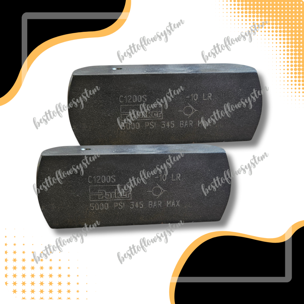 Jual PARKER hydraulic check valve C1200S 3/4" NPT cek klep hidrolik ...