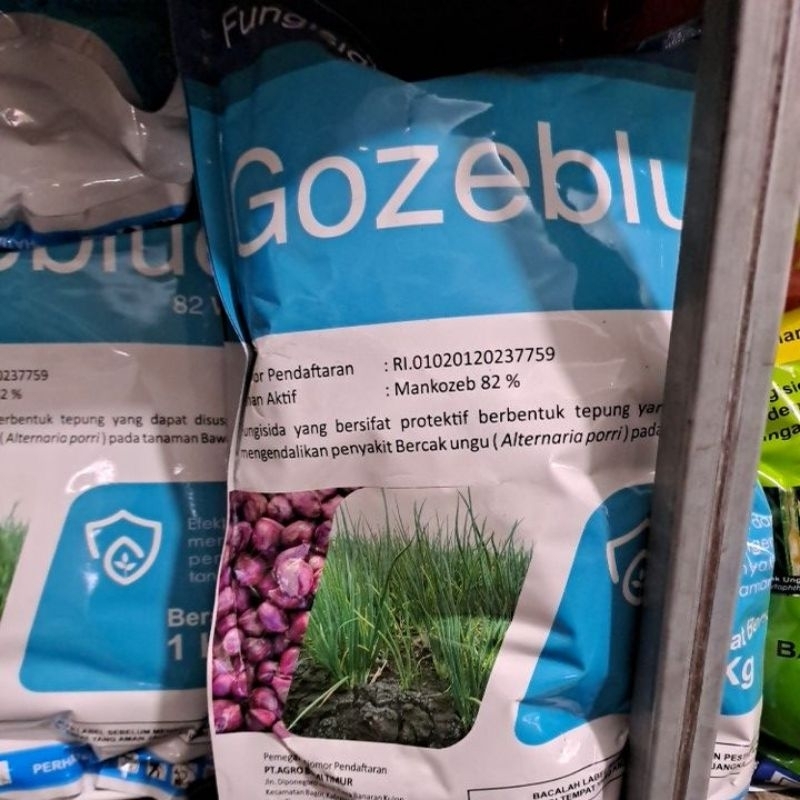 Jual GOZEBLUE 1KG FUNGISIDA MANCOZEB BIRU 82% | Shopee Indonesia