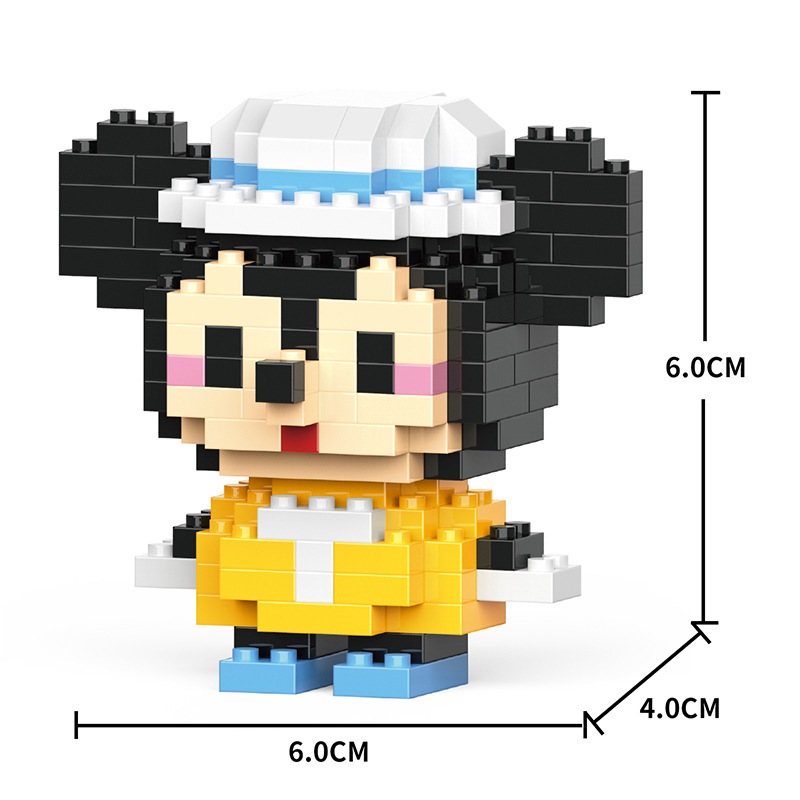 Jual Nano Block Model Karakter Mainan Balok Edukasi Anak DIY Bricks ...