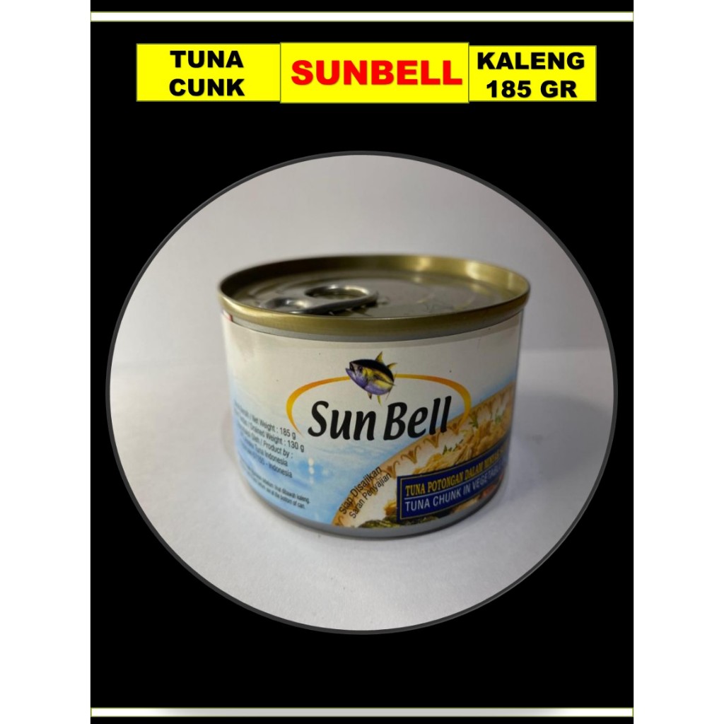 Jual SUNBELL KALENG BESAR 185 GR . SUN BELL TUNA CHUNK IN VEGETABLE OIL ...