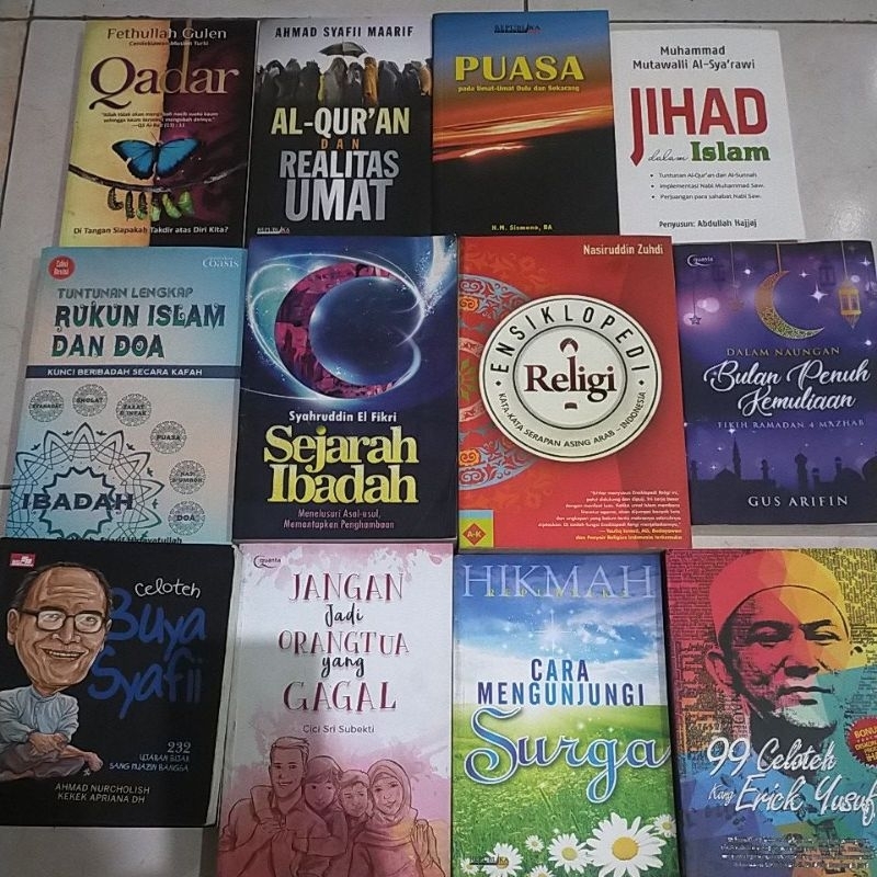 Jual BUKU OBRAL SUPER MURAH - Buku BACAAN ISLAMI / NOVEL ISLAMI ...
