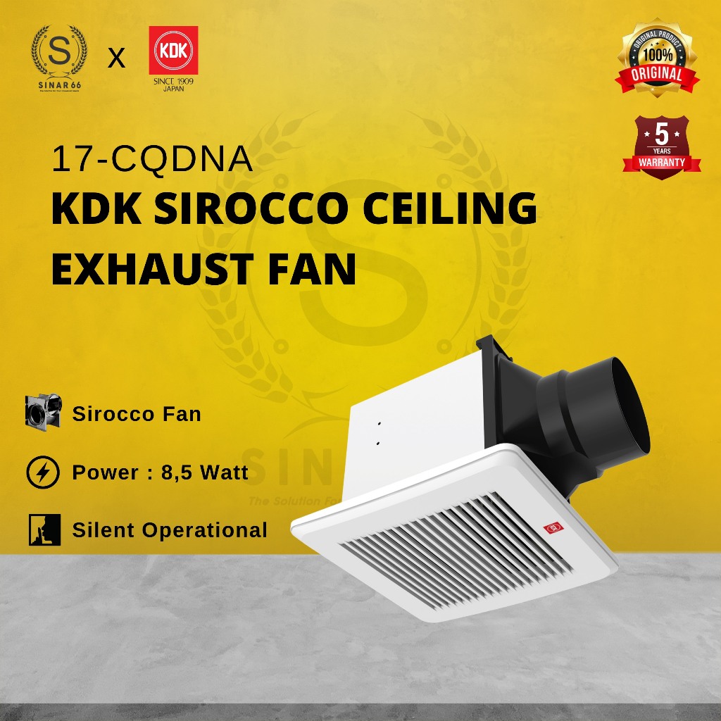 Harga Ceiling Exhaust Fan Kdk | Shelly Lighting