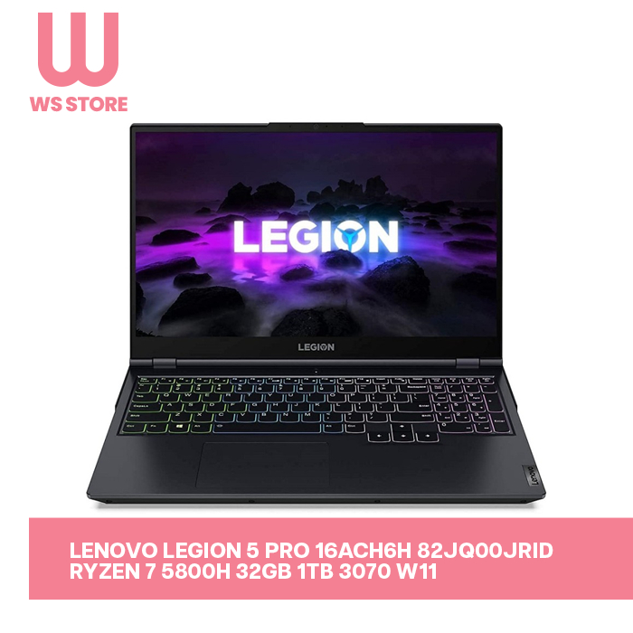 Jual LENOVO LEGION 5 Pro 16ACH6H 82JQ00JRID Ryzen 7 5800H 32GB 1TB 3070 ...
