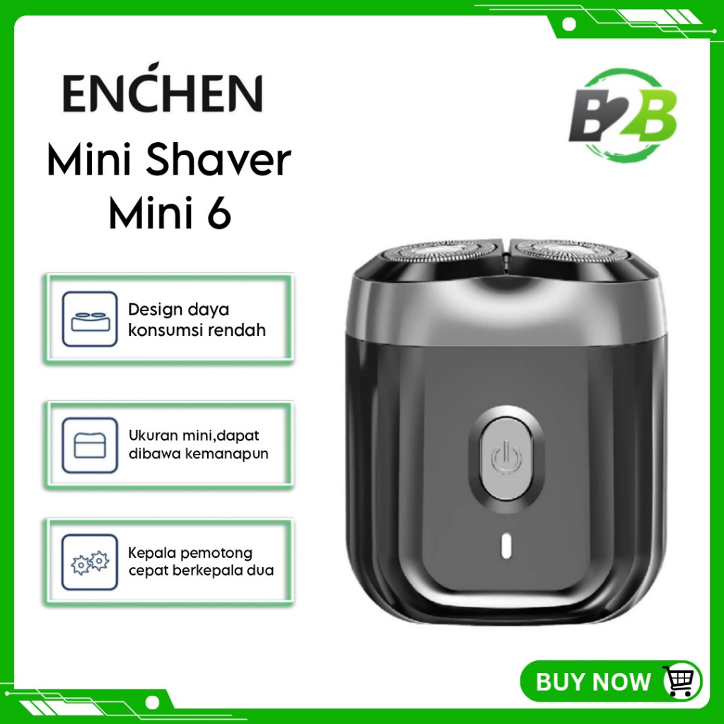 Jual Enchen Mini Shaver Mini 6 Grooming Alat Cukur Elektrik Kumis ...