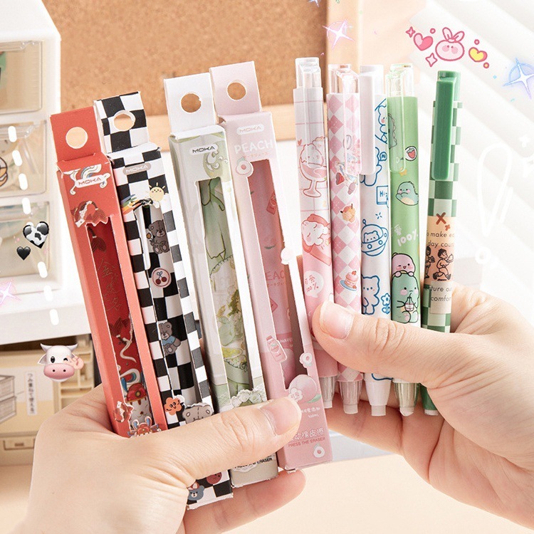 Jual EG-Pen Style Retractable Penghapus Menekan Jenis Pena Karet ...