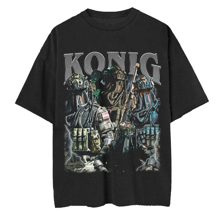 Jual Kaos Karakter COD Konig Premium Oversize Shirt | Shopee Indonesia