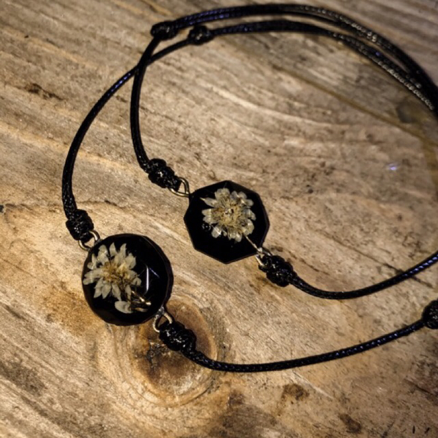 Jual gelang edelweiss resin hitam by anjay.edelweiss | Shopee Indonesia