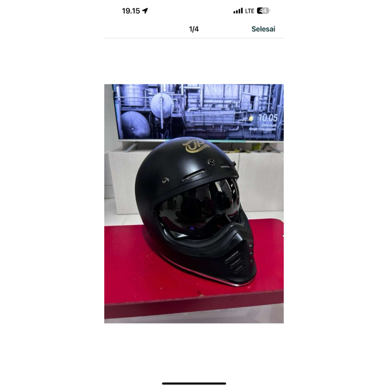 Jual signature helm hitam doff | Shopee Indonesia