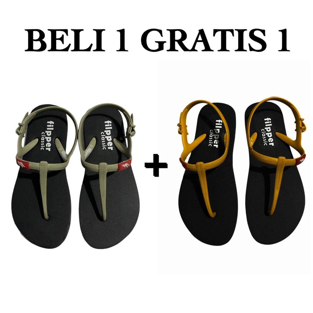 Jual Sandal Sendal Jepit Japit FILPPER STRAPPY Cewek Wanita Perempuan ...