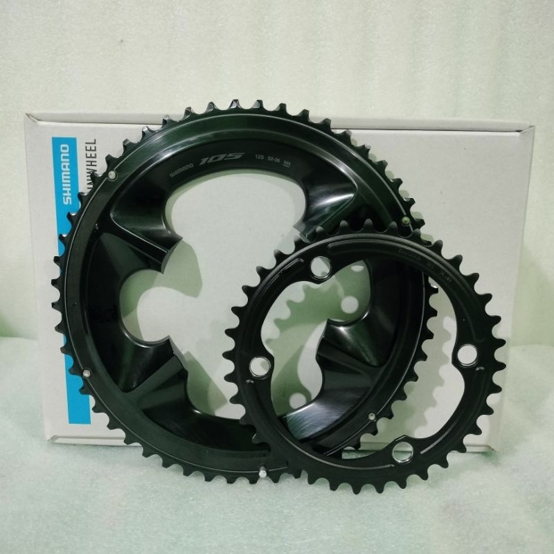 Jual Chainring Shimano 105 R7100 12 speed rasio 52/36t bcd 110 via Japan bisa pasangkan pada ...