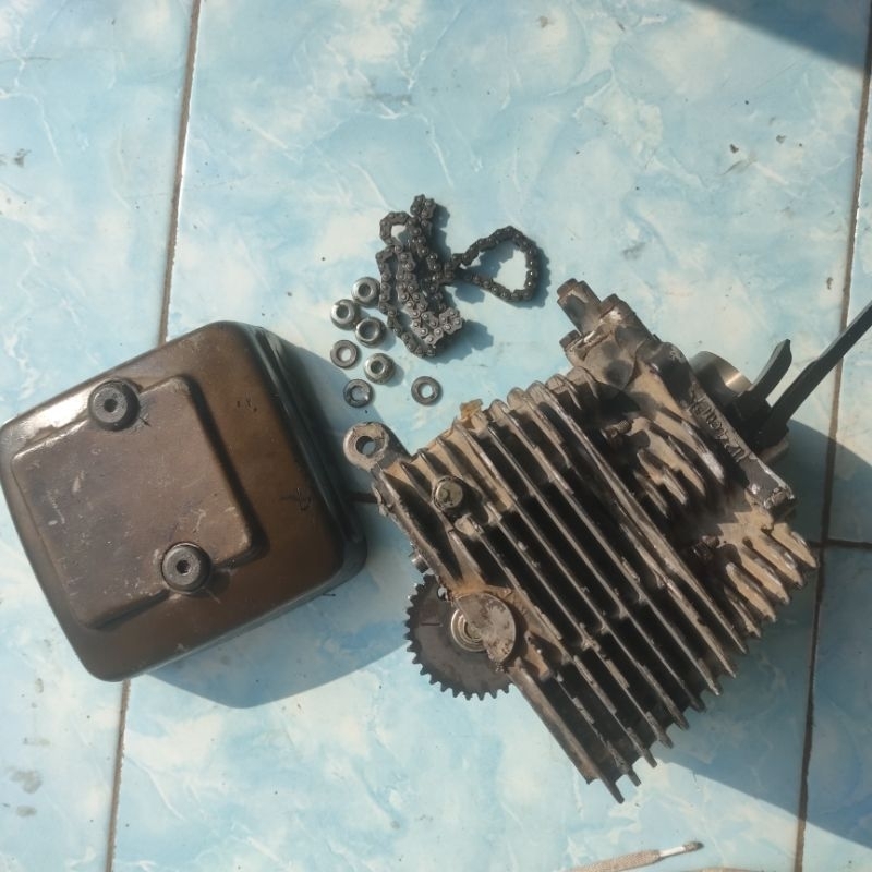 Jual blok Hyosung RX 125 head Hyosung RX 125 blok head Hyosung RX 125 ...