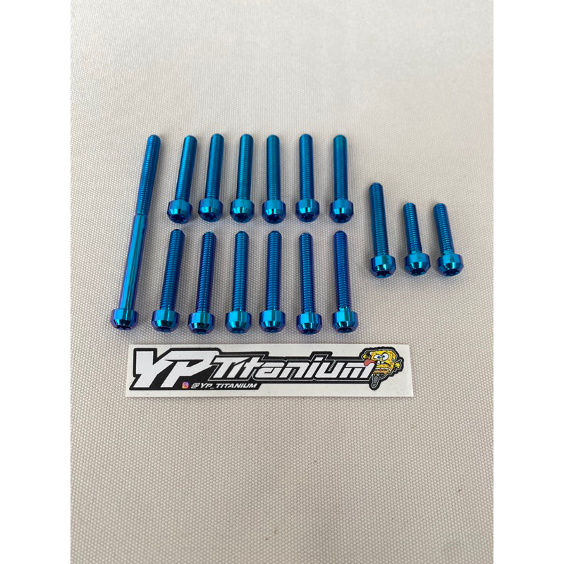 Jual set baut titanium gr5 blok cvt beat scoopy esp old/new vario 110 cw spacy | Shopee Indonesia
