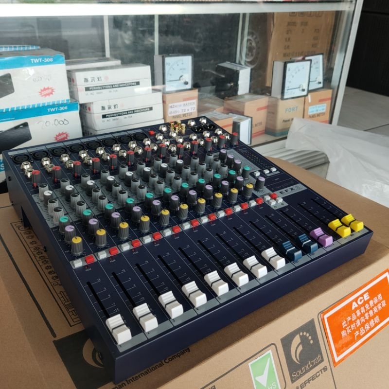 Jual Mixer Soundcraft Efx 8 Chanel / Mixer 12 Mono / Mixer 12 Chanel ...