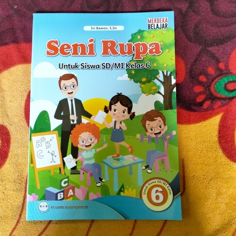 Jual ORIGINAL BUKU SENI RUPA KELAS 6 SD/MI KURIKULUM MERDEKA BELAJAR | Shopee Indonesia