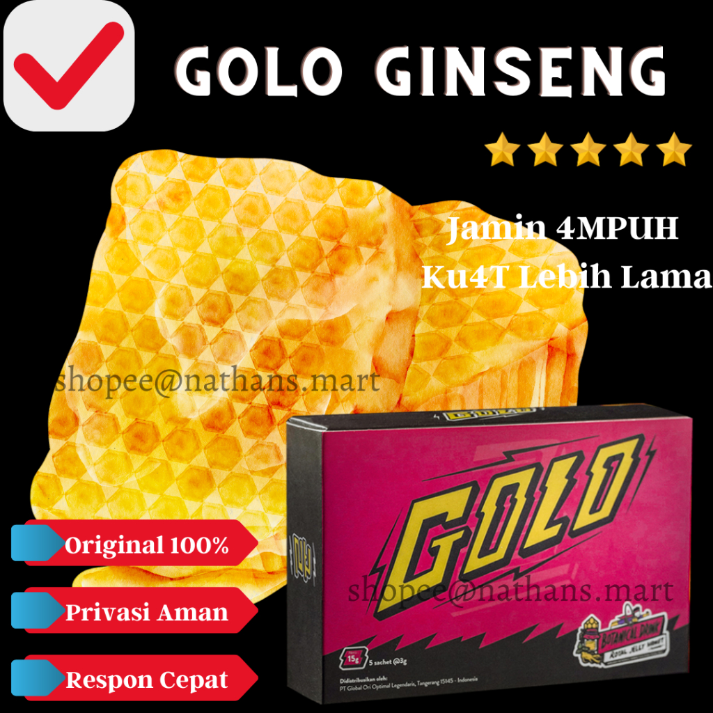 Jual MISTER GOLO Ecer 1 Sachet Golo Ginseng - Penunjang Performa Pria ...