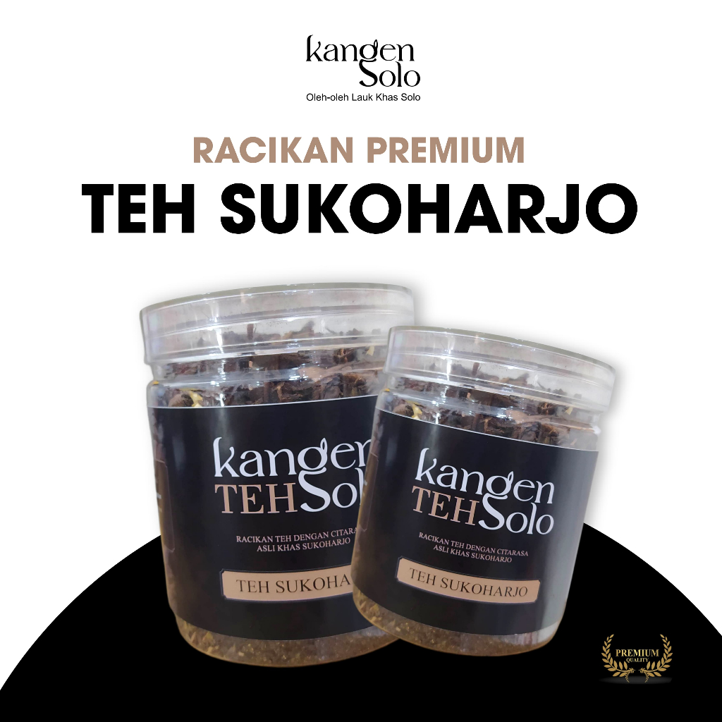Jual Teh Sukoharjo Racikan Teh Premium Khas Kota Solo Dengan Resep ...