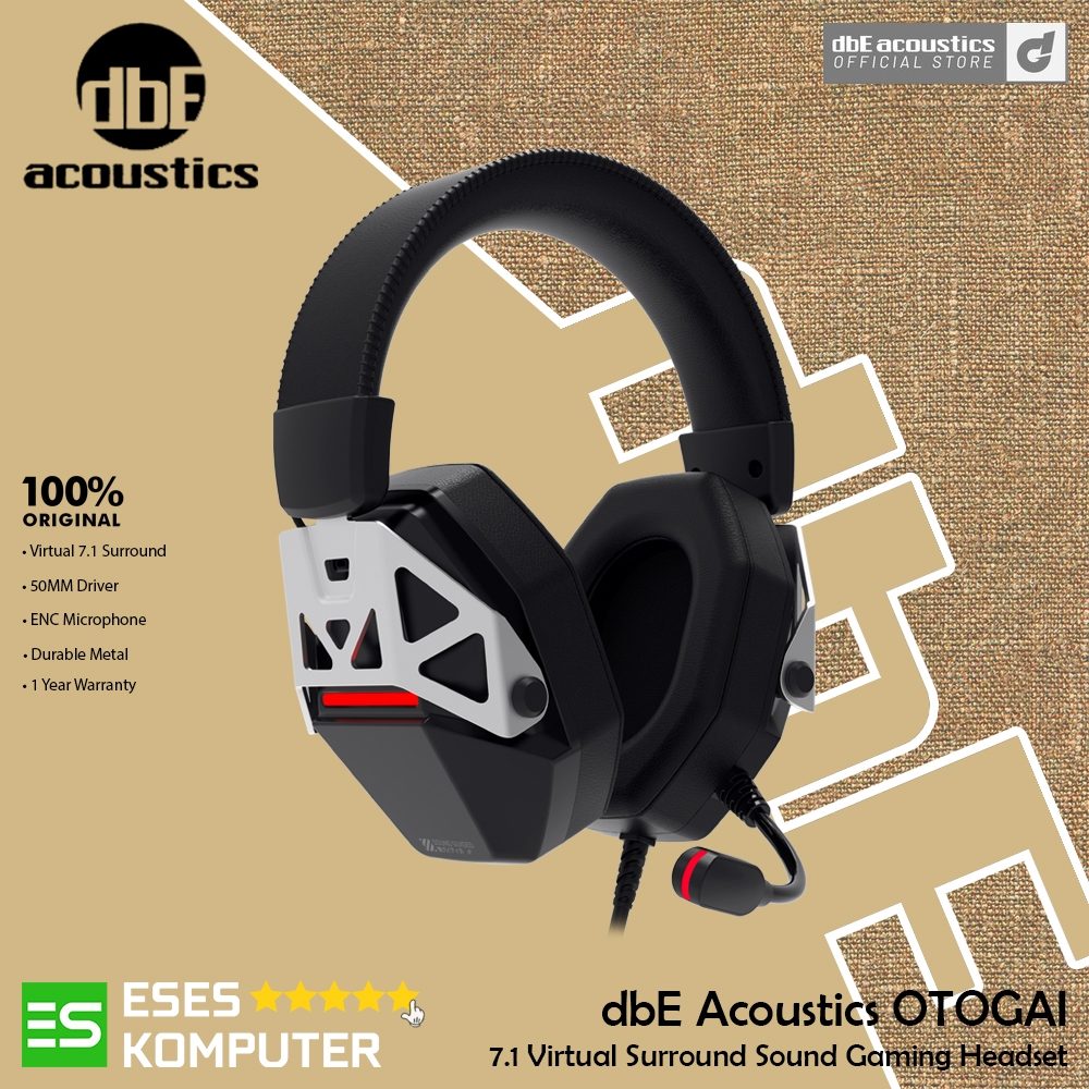 Jual Headset dbE Acoustics OTOGAI 7.1 Virtual Surround Sound Gaming ...