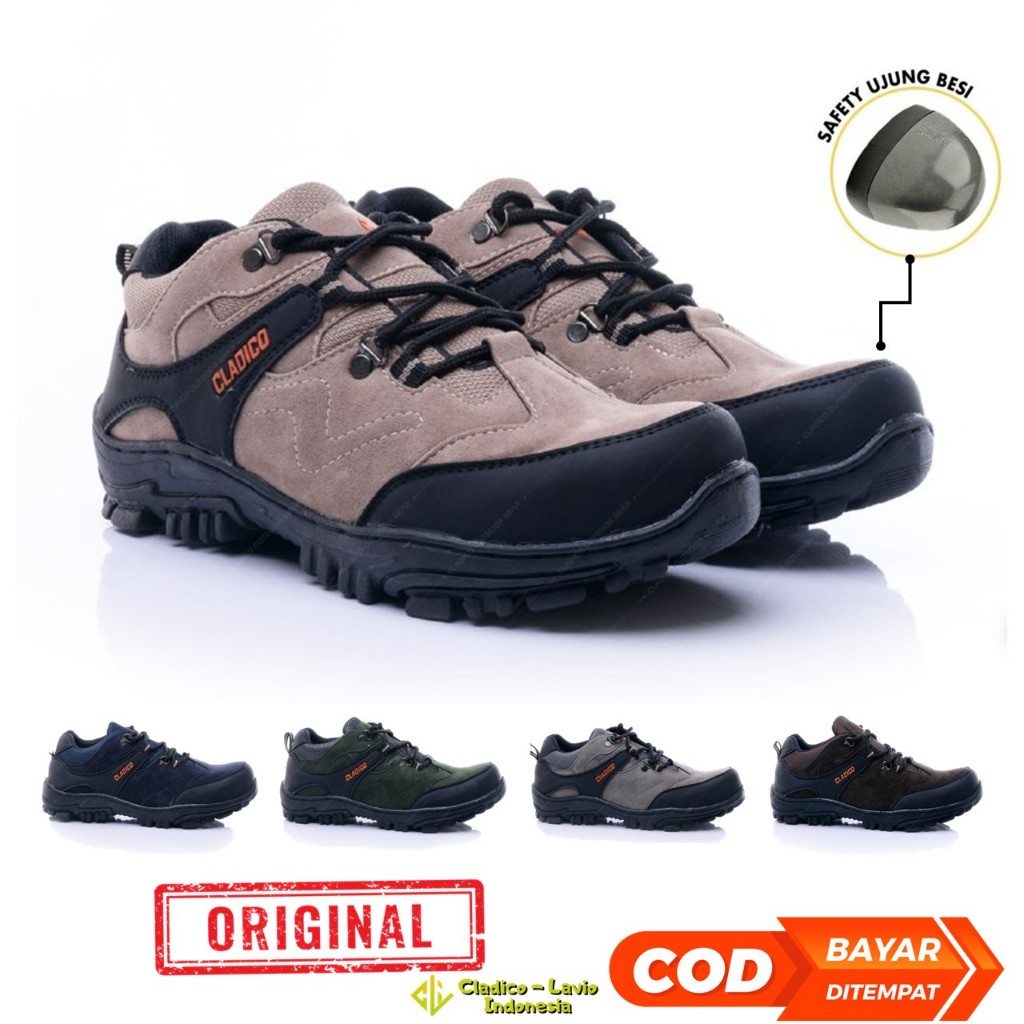 Jual Sepatu Safety | Sefty Ujung Besi Outdoor Full Jahit Original ...