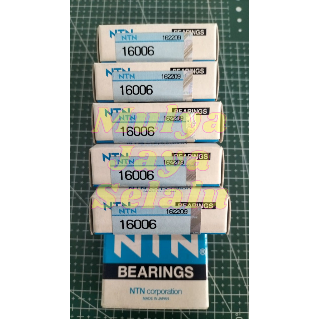 Jual BEARING 16006 NTN ORI ( 30 X 55 X 9 ) | Shopee Indonesia