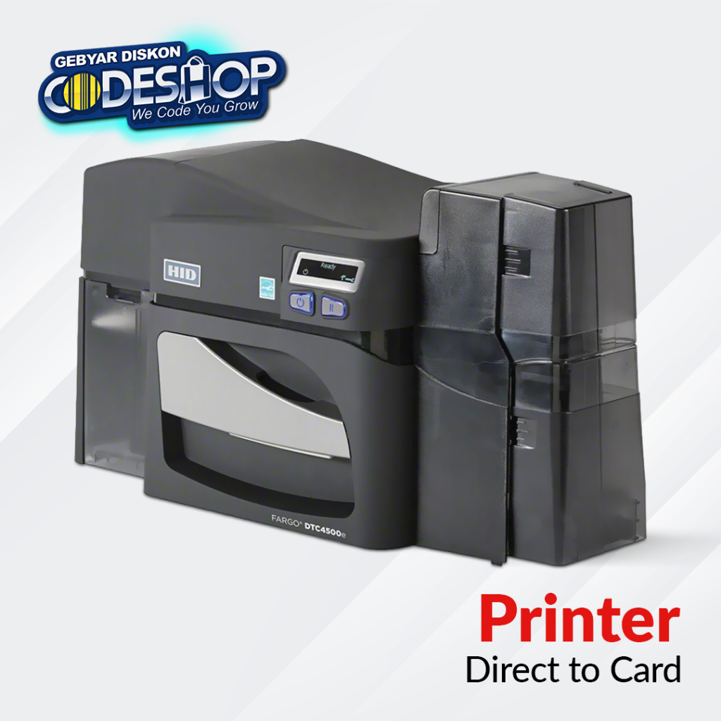 Jual Fargo DTC4500E ID Card Printer Dual Side Cetak Kartu PVC 2 Sisi ...