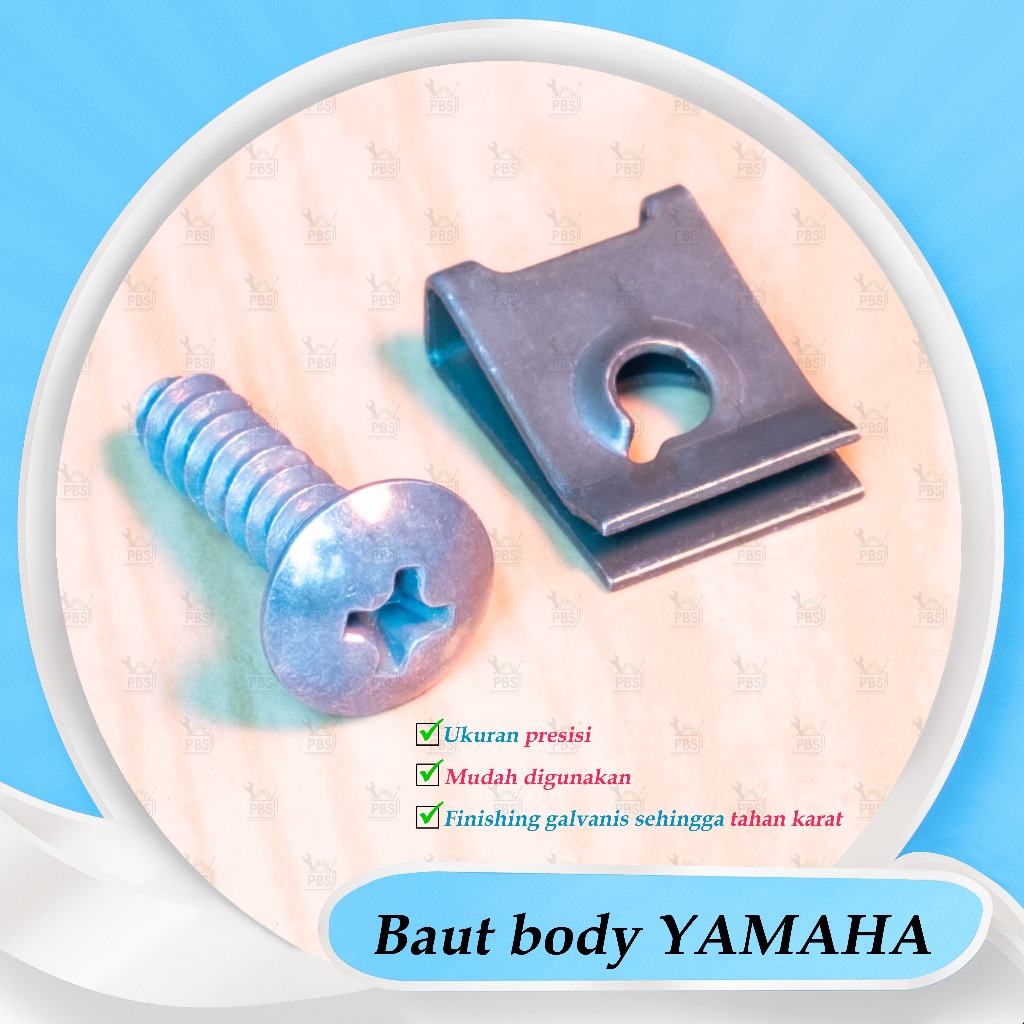 Jual Baut cover body YAMAHA . baut bodi yamaha | Shopee Indonesia