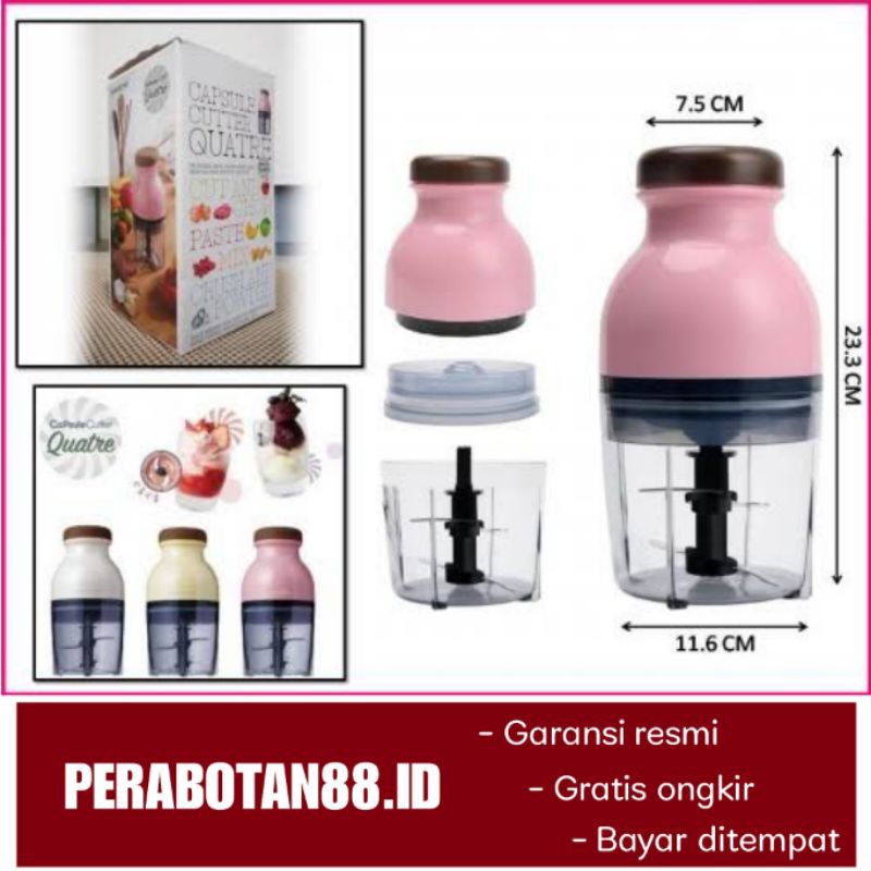 Jual Blender Kapsul listrik serbaguna / hand blender mini penghalus ...