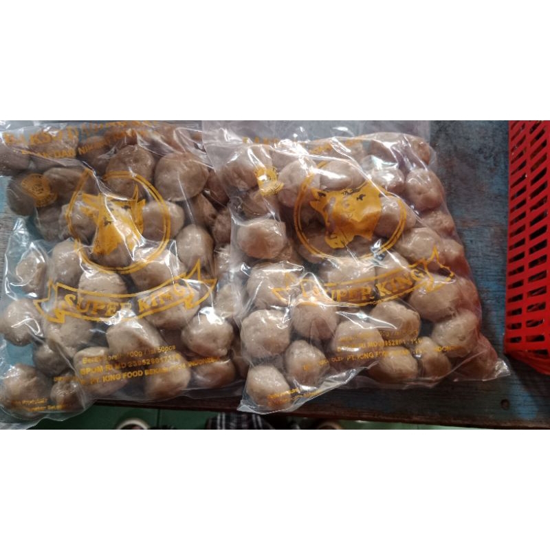 Jual Bakso Kuning Super King bakso kecil isi 50pcs | Shopee Indonesia